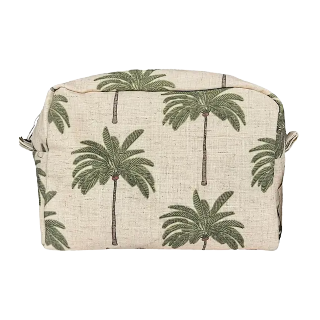 Palm Tree Makeup/Toiletry Bag – GiftABox